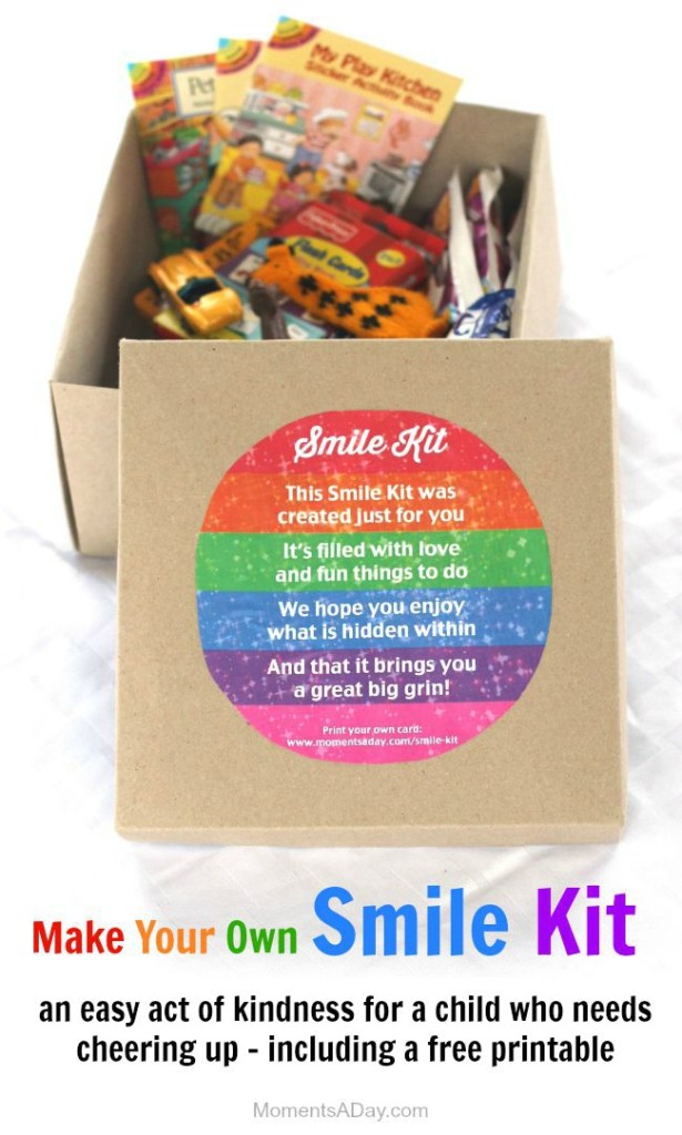Smile Kit {Free Printable} - Moments A Day