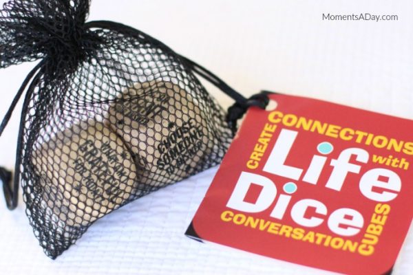 Review: Life Dice Conversation Cubes - Moments A Day
