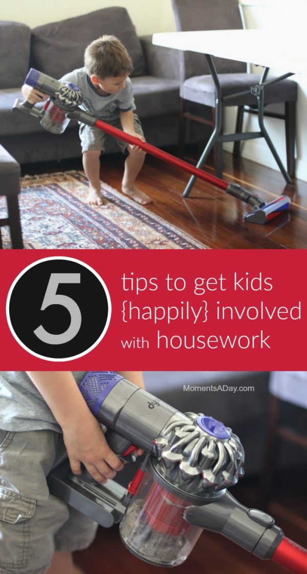 5 Essential Tips to Get Kids to Enjoy Housework - Moments A Day