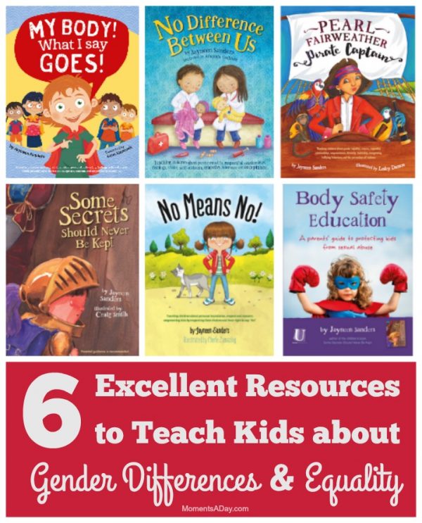 How to Teach Kids about Gender Differences and Equality - Moments A Day